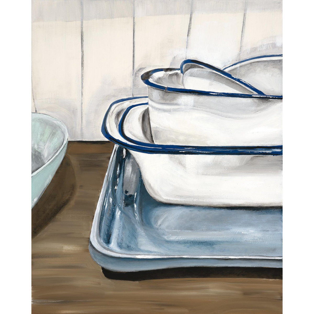 'Enamel Dishes' Limited Edition Print - A3 | Grace Butterfield – Harry ...