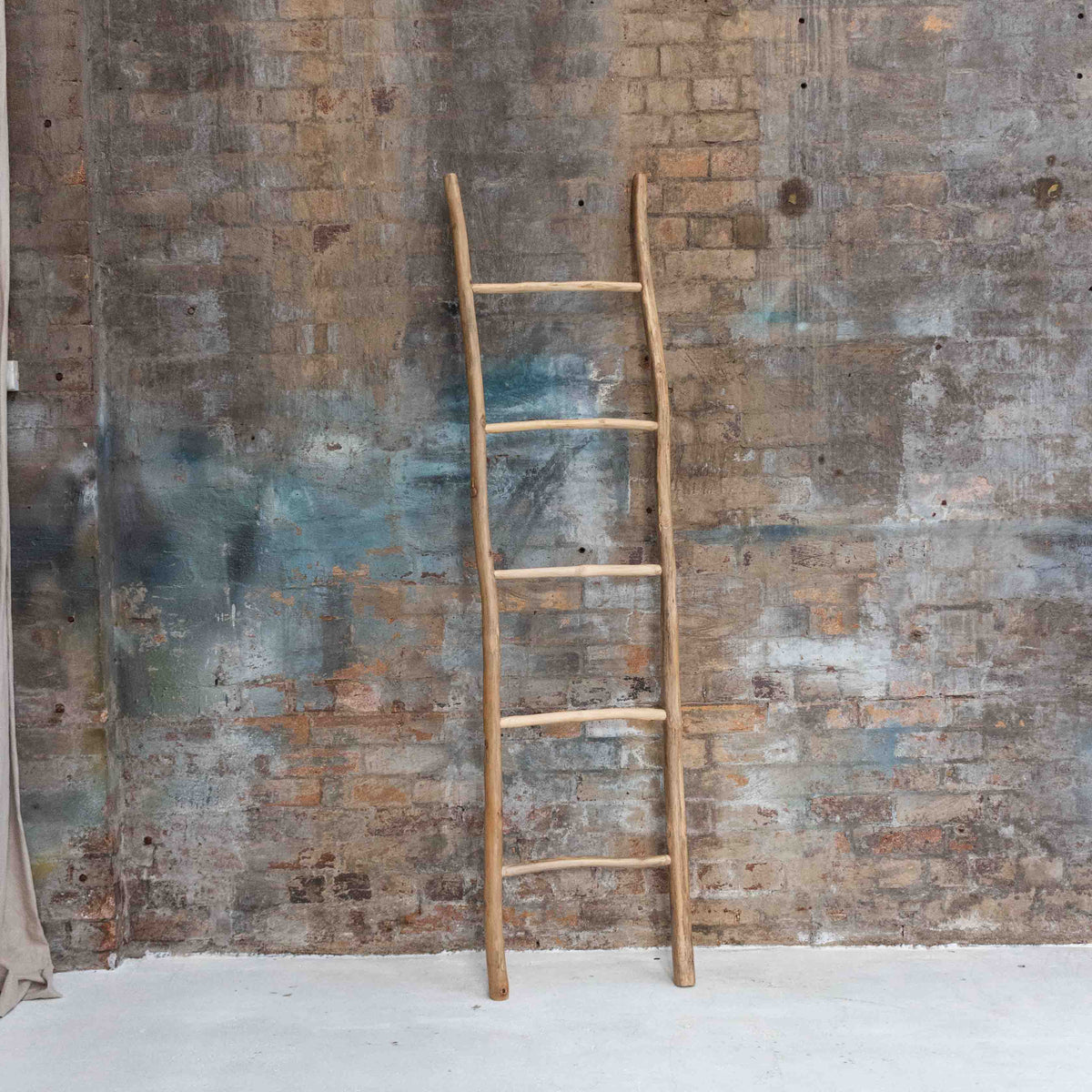 Natural Teak Wooden Ladder – Harry and Kit