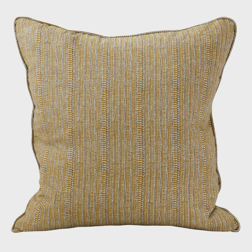 Walter G Saqqara Saffron Linen Cushion – Harry and Kit