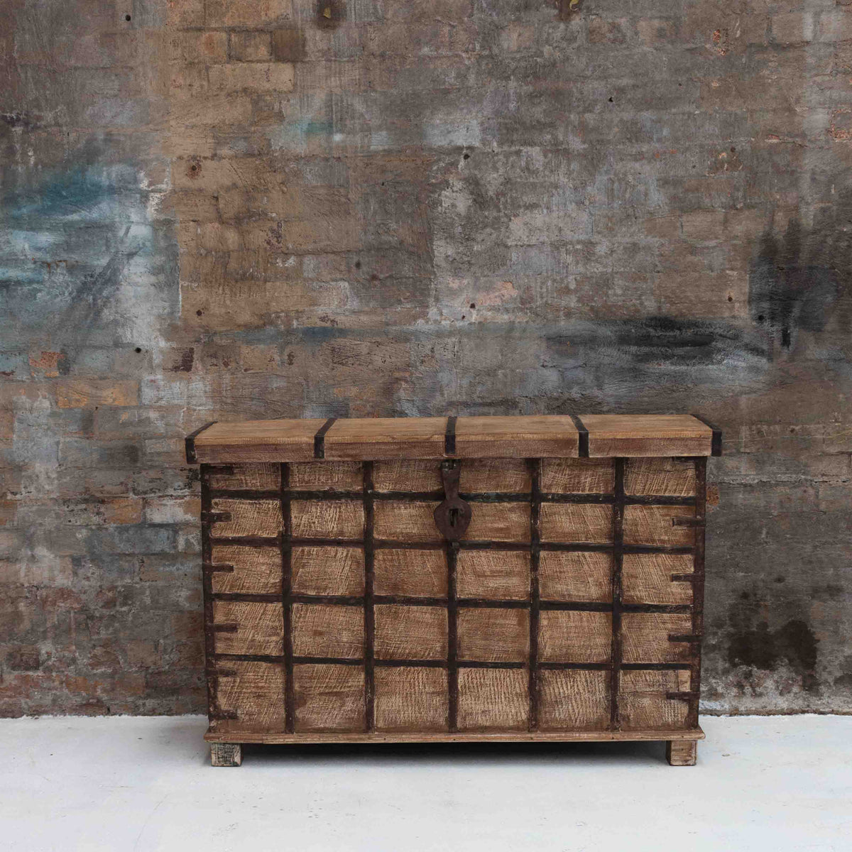 Antique Wooden Pitara Chest – Harry and Kit